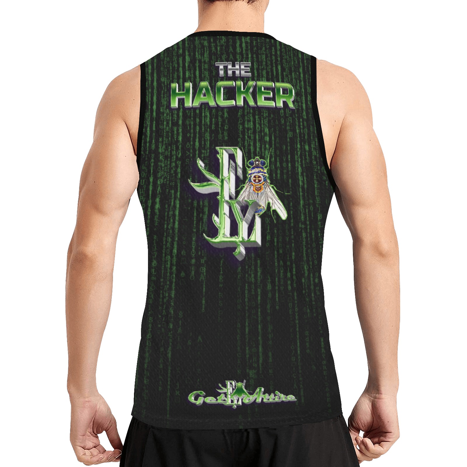 The Hacker Collectable Fly All Over Print Basketball Jersey | ID: D6701999