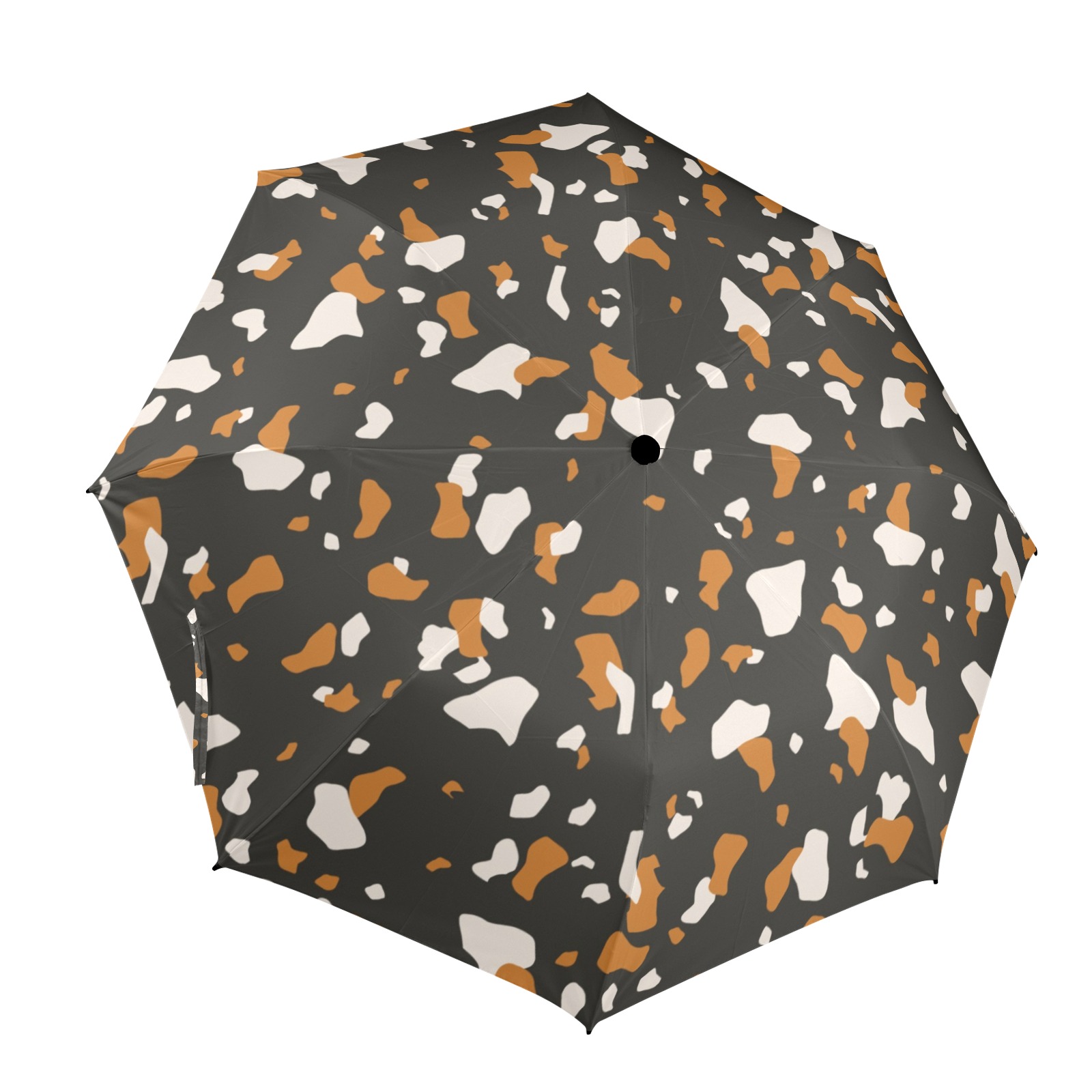 Dark modern terrazzo PDP Semi-Automatic Foldable Umbrella (Model U12 ...