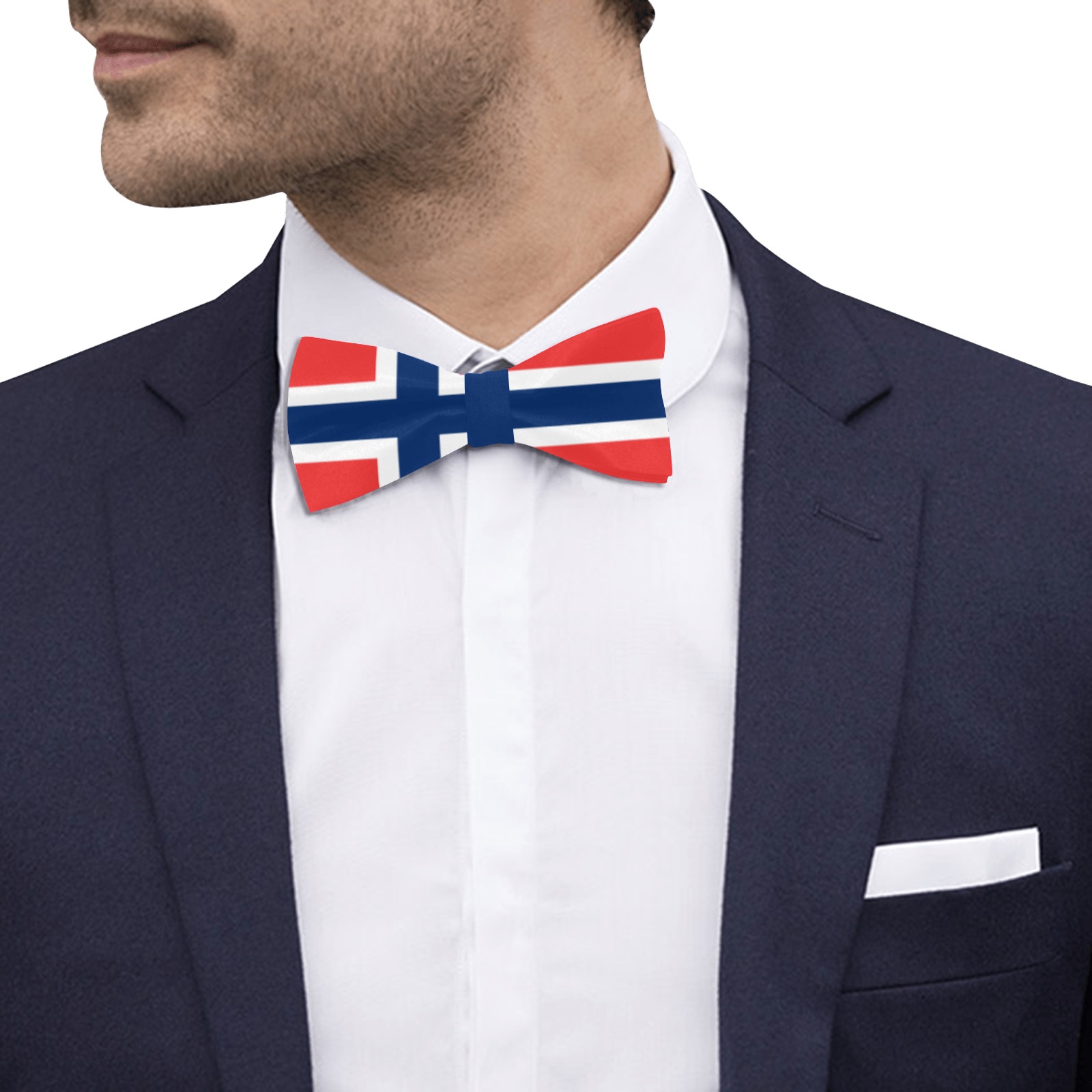 2000px-Flag_of_Norway.svg Custom Bow Tie | ID: D6315276