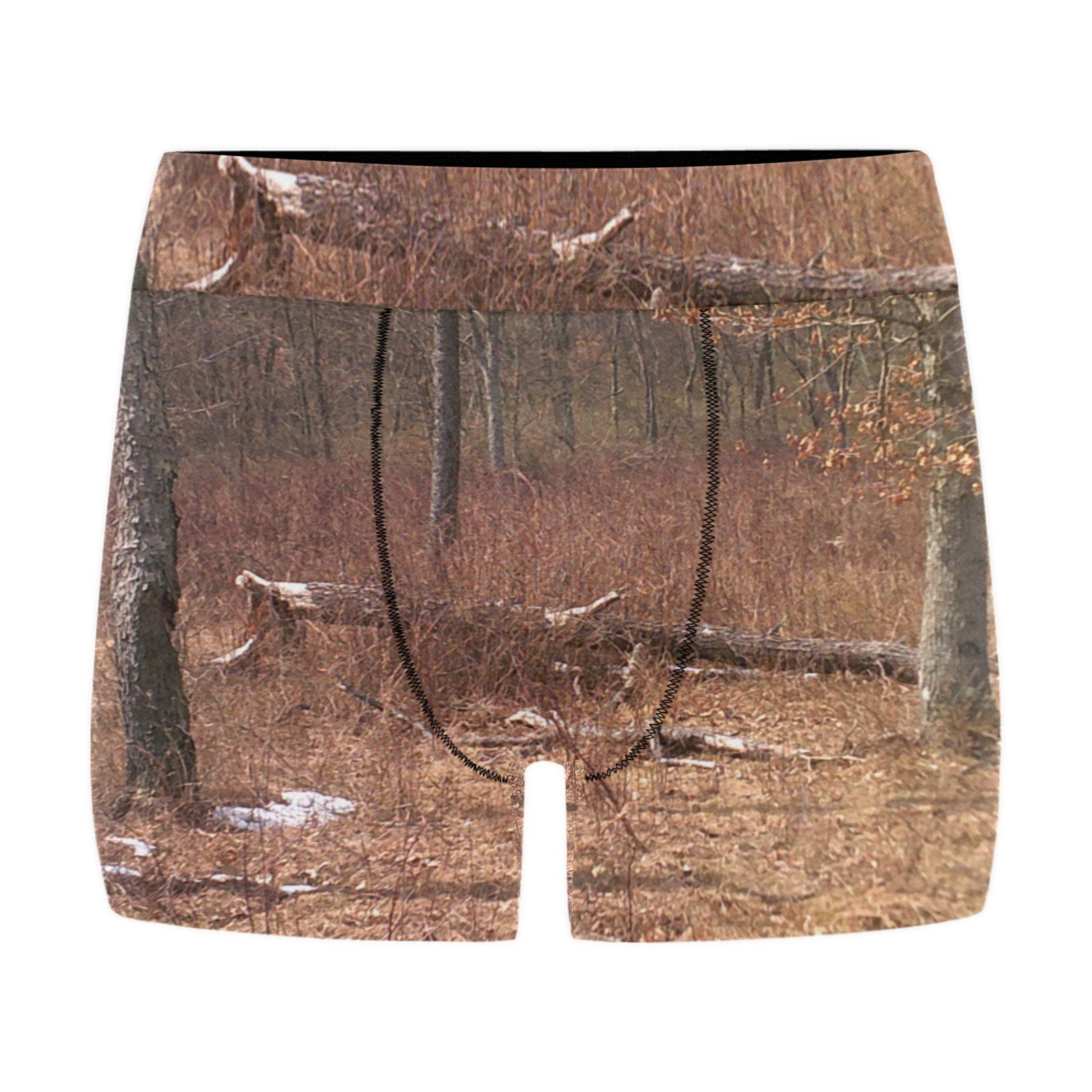 Falling tree in the woods Men's Boxer Briefs w/ Custom Waistband ...