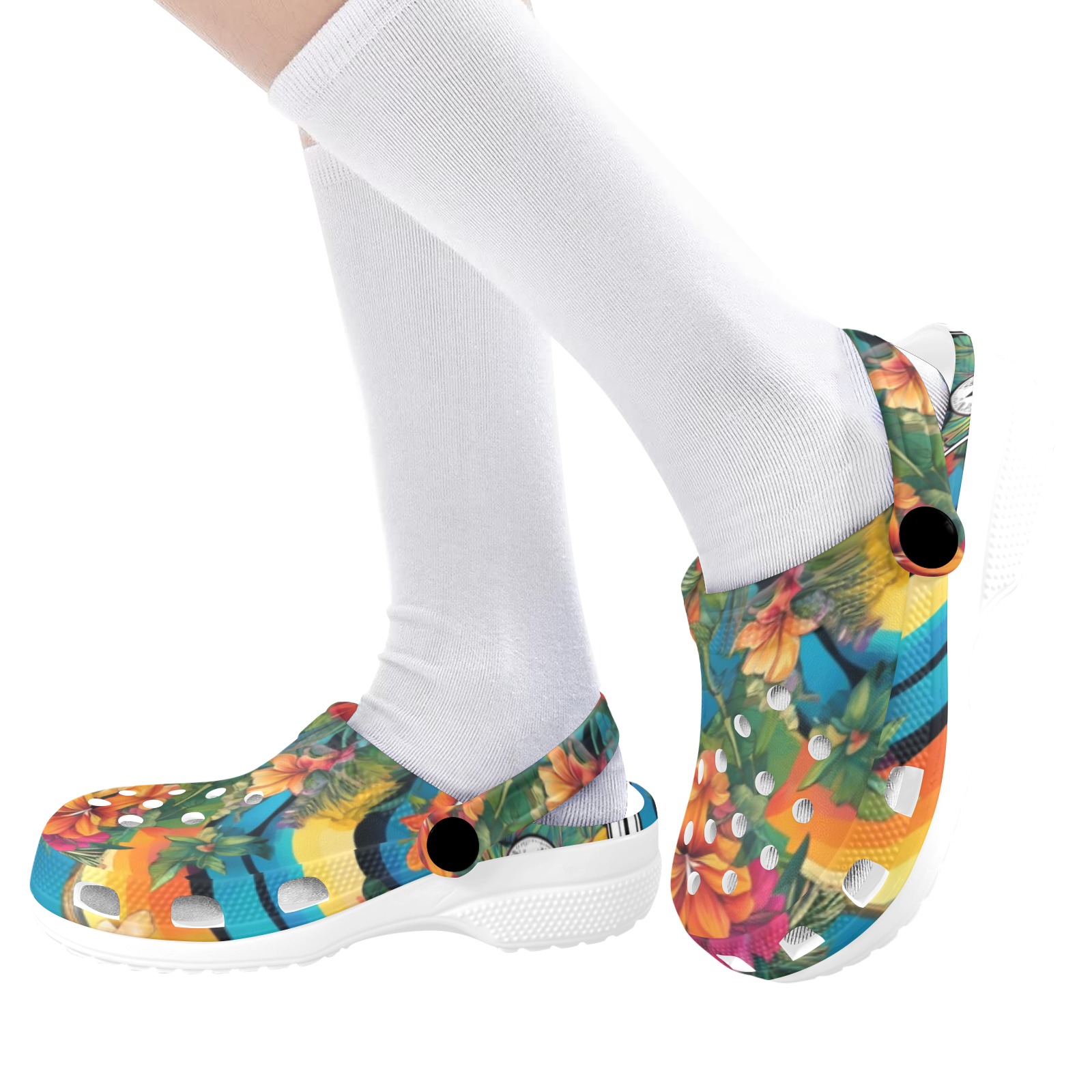 4F8CEB0D-28DD-4823-9DB1-E80E8F469A9D (3) Custom Print Foam Clogs for ...