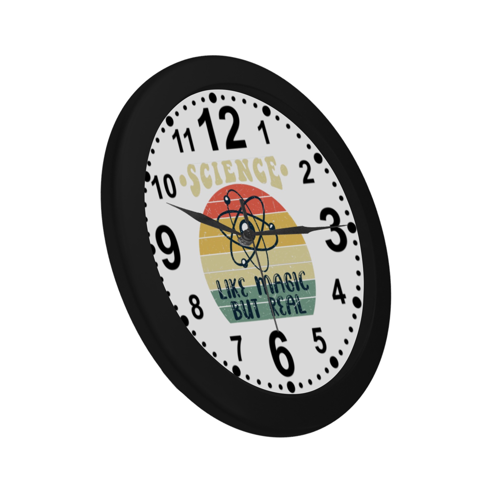 Science Like Magic But Real Circular Plastic Wall clock | ID: D6886643