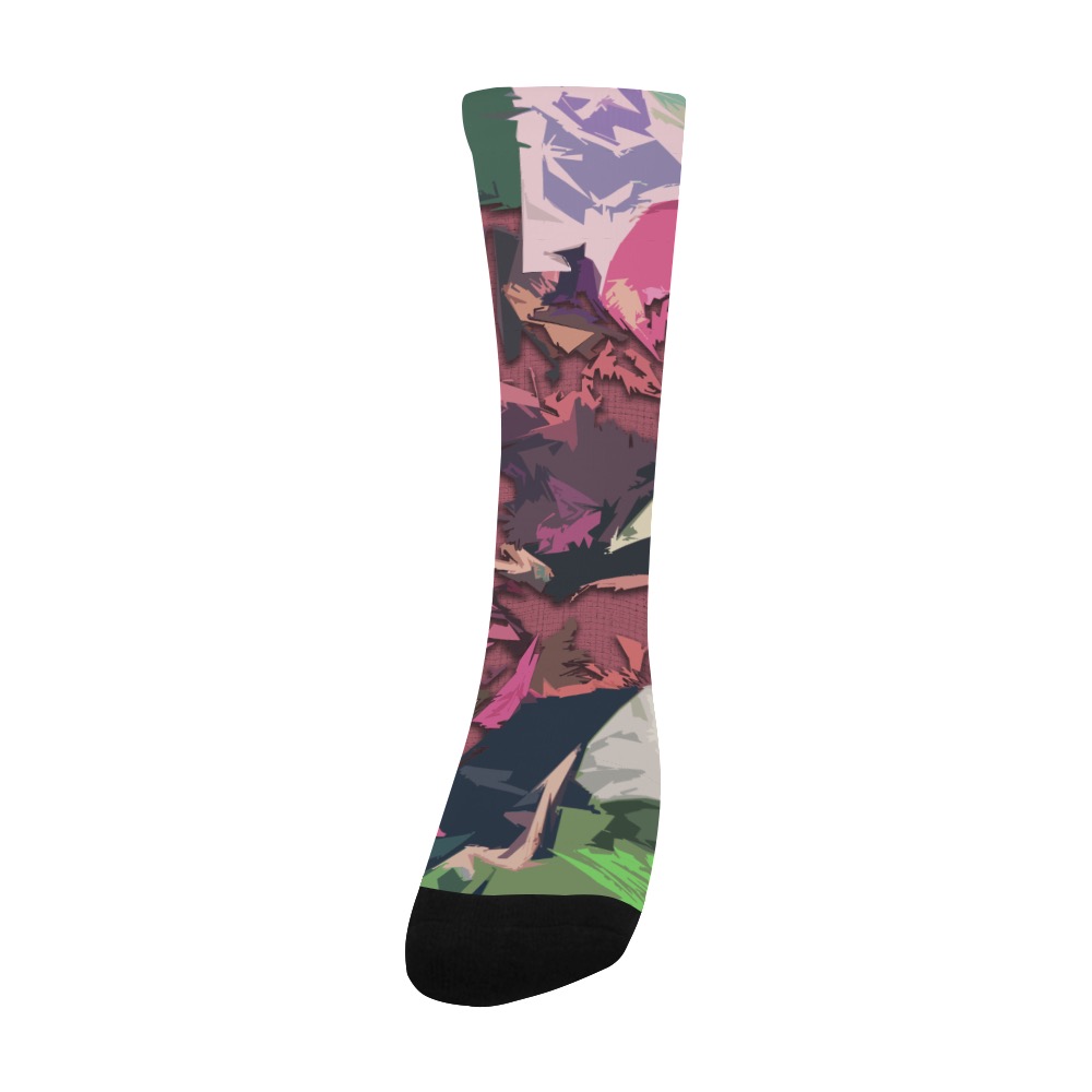 where are we now 2d2 Men's Custom Socks | ID: D6002876