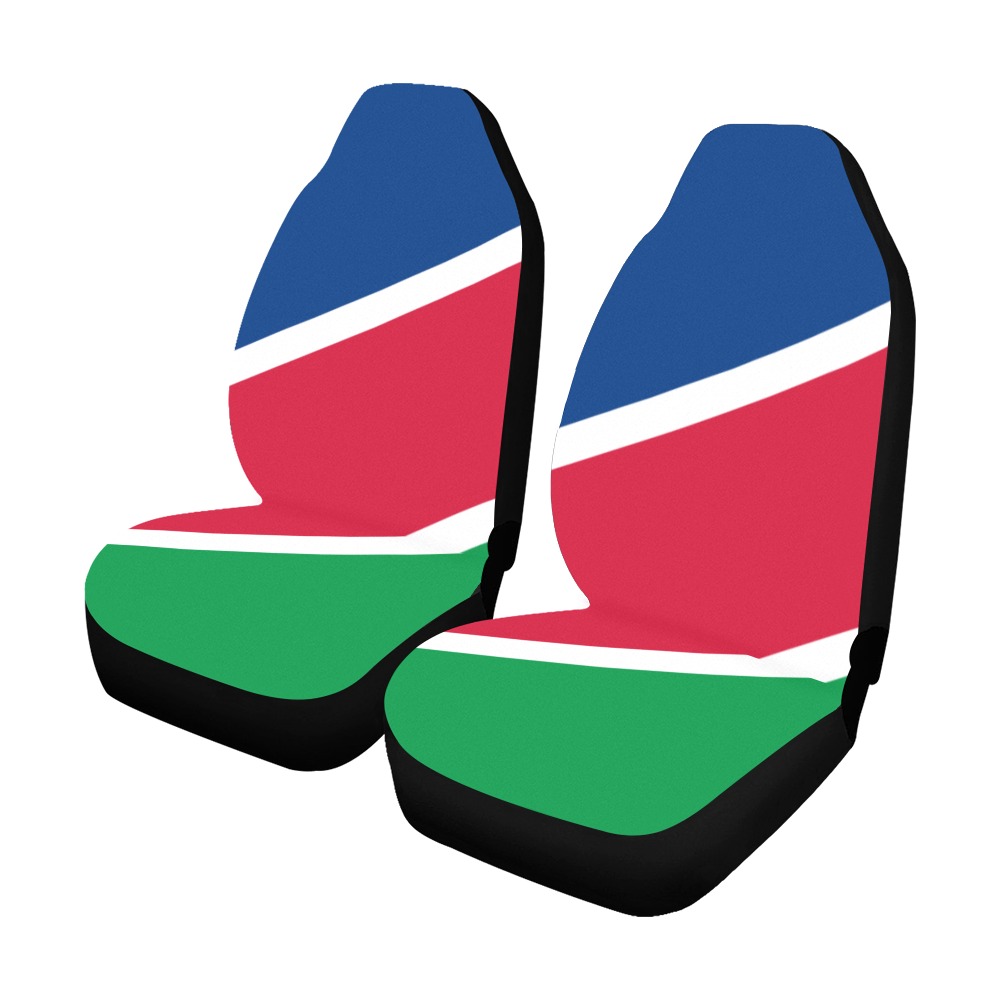 Flag_of_Namibia.svg Car Seat Covers (Set of 2) | ID: D6341267