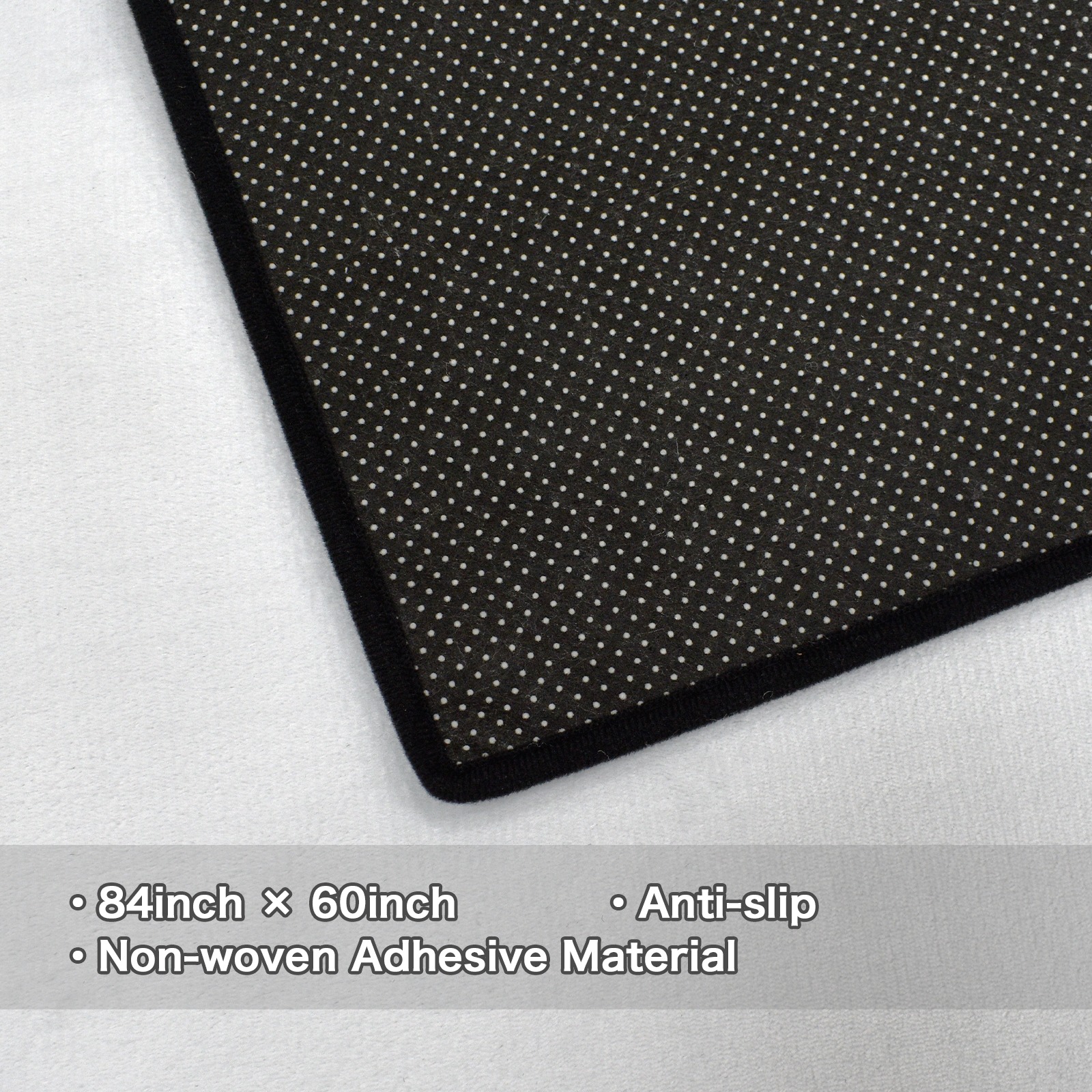 Create Your Own Area Rug with Black Binding 84"x60" | ID: D7390416