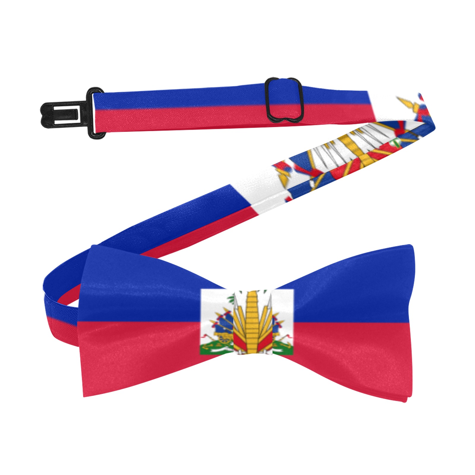 Flag_of_Haiti.svg Custom Bow Tie | ID: D6315382