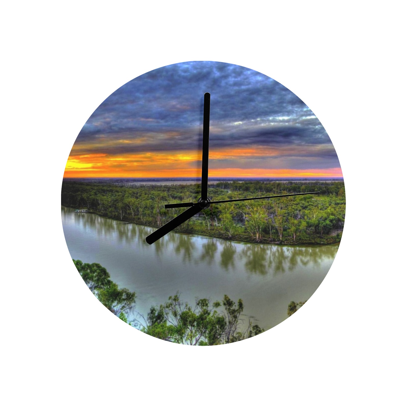 Peaceful-Picture-HD MDF Wall Clock | ID: D6775271