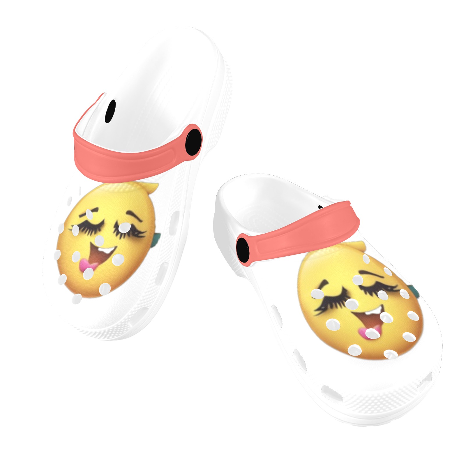 Emoji Clogs Custom Print Foam Clogs for Kids | ID: D7047936