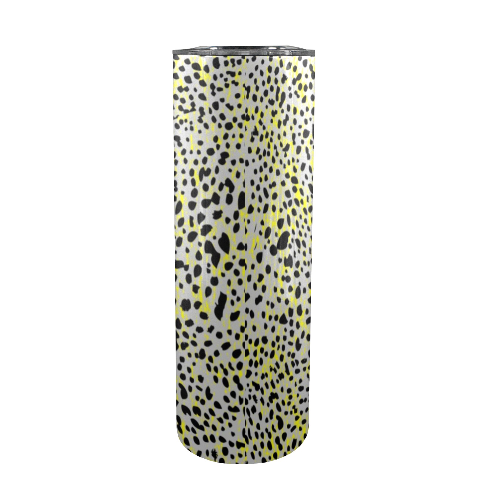 Modern leopards dots 1A 20oz Tall Skinny Tumbler with Lid and Straw ...