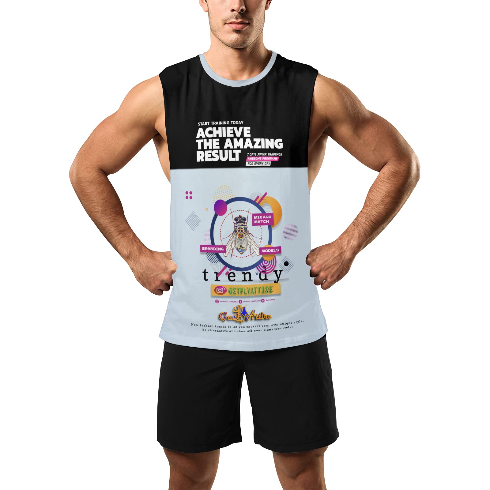 Achieve the Amazing Result Collectable Fly Men's Open Sides Workout ...