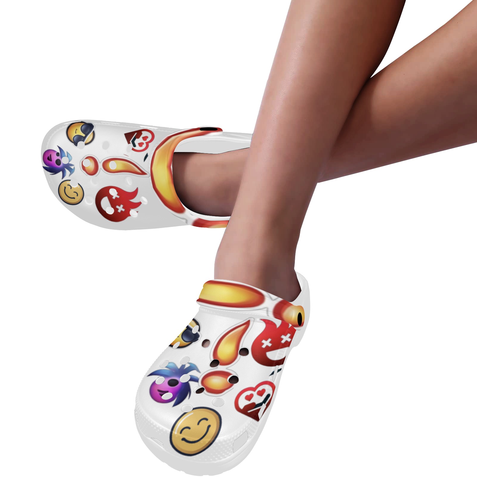 9972A420-DA7D-4692-939D-73B06DC8BB09 Emoji Clogs Custom Print Foam ...